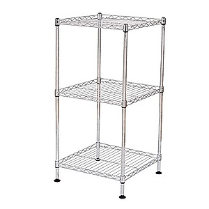 DDOY Shelves for Storage Utility Shelf Storage Shelf Space Saver Wire Shelf Shelf Storage Wire Rack Shelving Metal Rack Shelves for Closet Organization