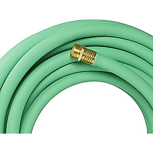 Swan Products SNSS58050 Soft & Supple Easy Coil Water Hose with Crush Proof Couplings 50' x 5/8", Green