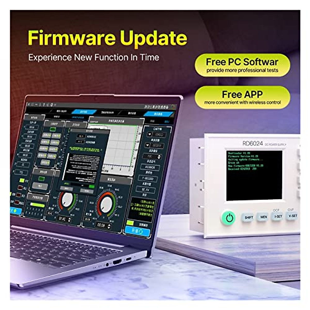 QYTEC Linear Regulator DC Adjustable Step Down Voltage Bench Power Supply Buck Converter &amp Regulated Switching Adjustable Variable Coarse and Fine Adjustments Voltage Regulator Linear Power Supply