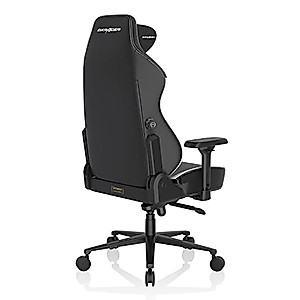 DXRacer Craft Pro Gaming Chair, High Density Memory Foam, 4D Armrests, Adjustable Recline with Extra Wide and Thick Cushion, Standard, Black & White