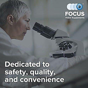 Focus Select AREDS2 Based Eye Vitamin-Mineral Supplement - AREDS2 Based Supplement for Eyes (180 ct. 90 Day Supply) - AREDS2 Based Low Zinc Formula - Eye Vision Supplement and Vitamin