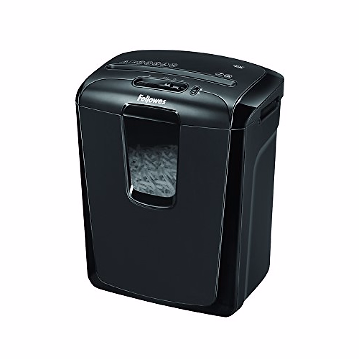 Fellowes 4605801 Powershred 49C 8-Sheet Cross-Cut Paper and Credit Card Shredder, Black