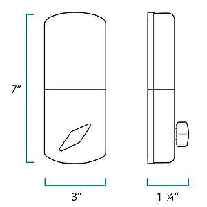 MiLocks TFK-02P Digital Deadbolt Door Lock and Passage Knob Combo with Keyless Entry via Keypad Code for Exterior Doors, Polished Brass