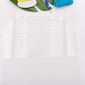 Clear Acrylic Sashiko Stencil, Sashiko Embroidery Pattern for Hand Quilting and Embroidery (Pattern C)