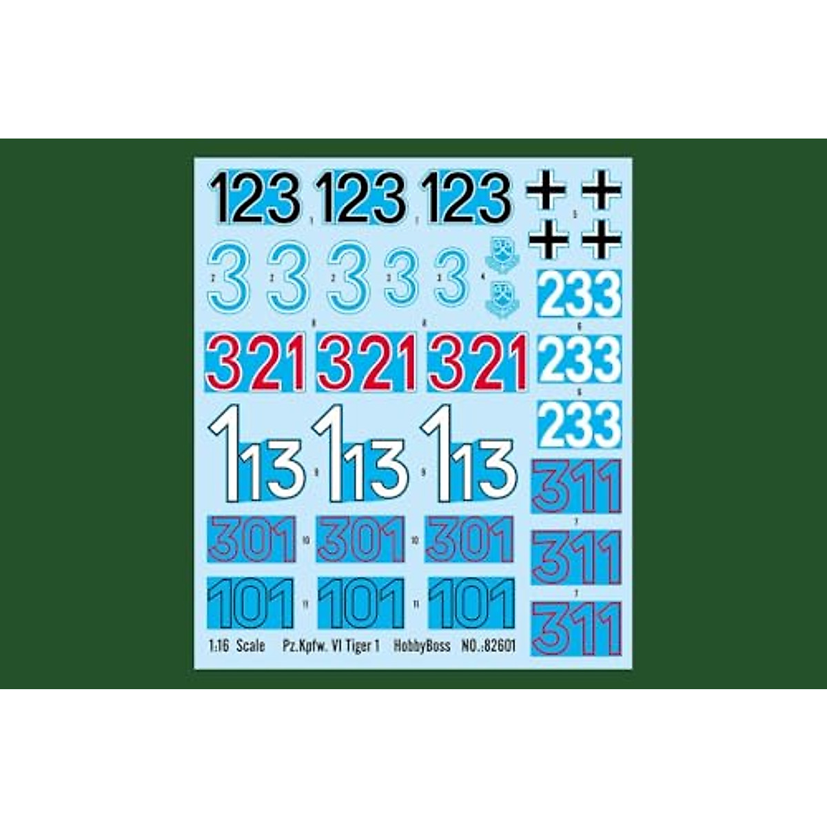 Hobby Boss Pz.Kpfw.VI Tiger I Military Land Vehicle Model Building Kit