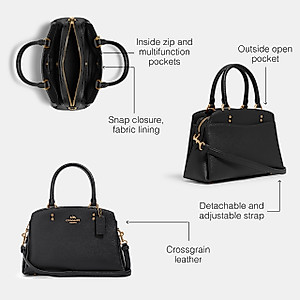 COACH Mini Lillie Carryall, Black