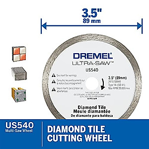 Dremel US700 Ultra-Saw 6-Piece Cutting Wheel Kit, White