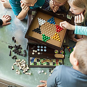 Fat Brain Toys The Ultimate Classic Family Game Collection - Set of 10 Board Games