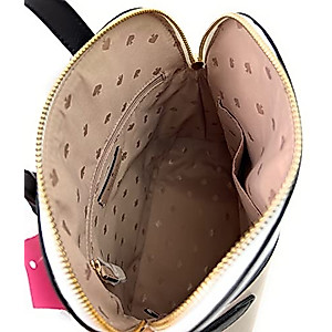 Kate Spade New York Saffiano Leather Dome Backpack (Warm Beige)