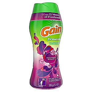 Gain Fireworks In-Wash Scent Booster Beads, Moonlight Breeze, 7.2 oz