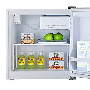 iPEGTOP Set of 4 Large (15.7 x 9.4 Inch) Kitchen Cupboard Organiser, Freezer Cabinet Storage Shelf Wire Rack, Rustproof Steel Shelves for Fridge Pantries Countertops Utensils -White