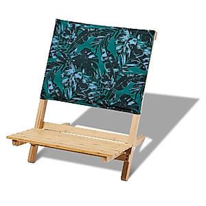 Duck Covers Bamboo Beach Chair, Olympic Forest