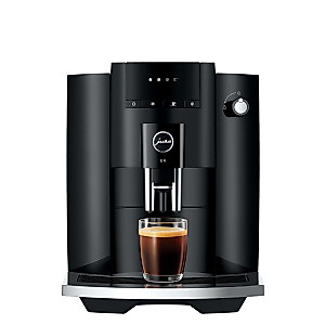 Jura E4 Automatic Coffee Machine (Piano Black)