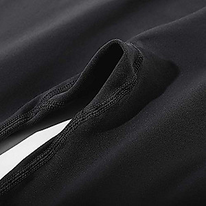 MOSHENGQI Womens Seamless Butt Lift Leggings High Waisted Yoga Pants Ribbed Workout Slimming Tights(Medium,#7 Seamless Black-2)