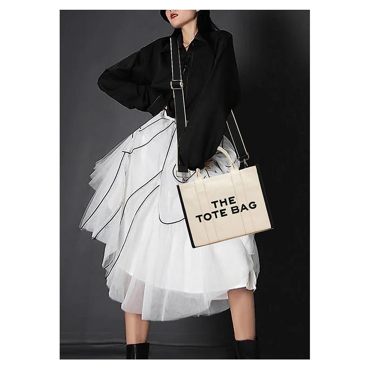 Fancy Forest The Tote Bag For Women,Womens Tote Bags with zipper,Canvas Tote Purse Can shoulder/crossbody,Handbag