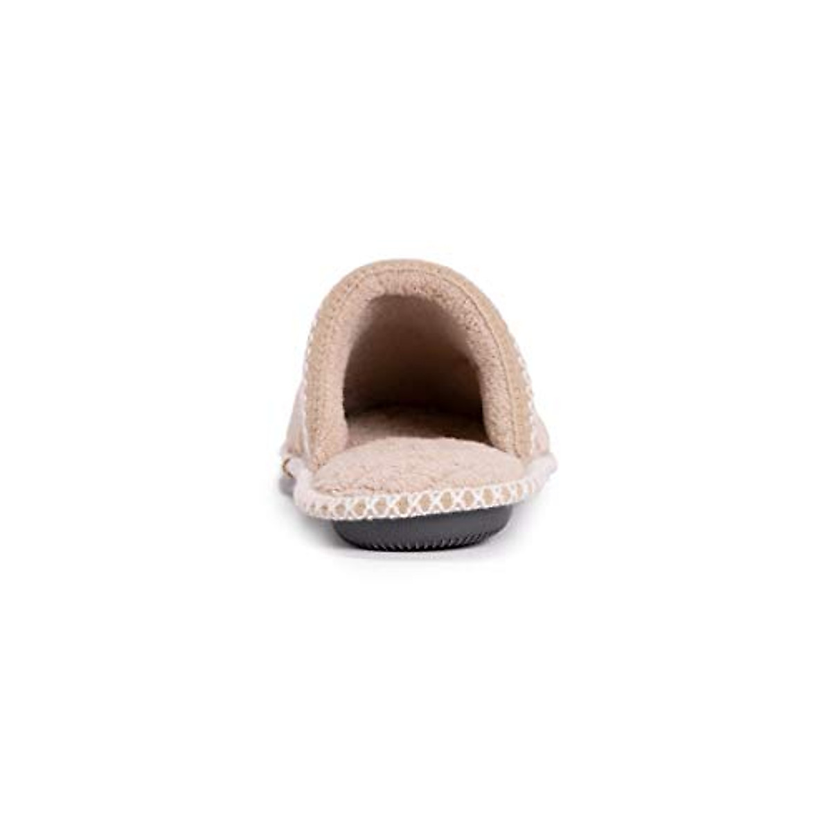 MUK LUKS womens Women's Cathy Micro Chenille Closed Toe Slipper, Honey Wheat, Medium US