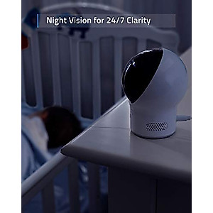 Add-on Baby Camera Unit, Baby Monitor Camera, eufy Security Video Baby Monitor, 720p HD Resolution, Ideal for New Moms, Easy to Pair, Night Vision, Long-Lasting Battery (Renewed)