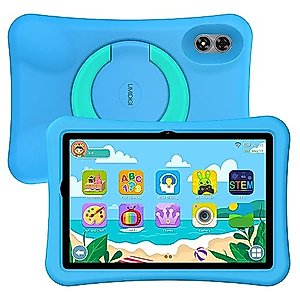 UMIDIGI Kids Tablet, G1 Tab Android 13 Tablet PC, 10.1" Tablet for Kids, 8G+64G up to 1TB, WiFi 6, 8MP+8MP Dual Camera, Quad-Core, 6000mAh, BT5.0, TÜV Eye Bluelight Tablet Android, Parental Control