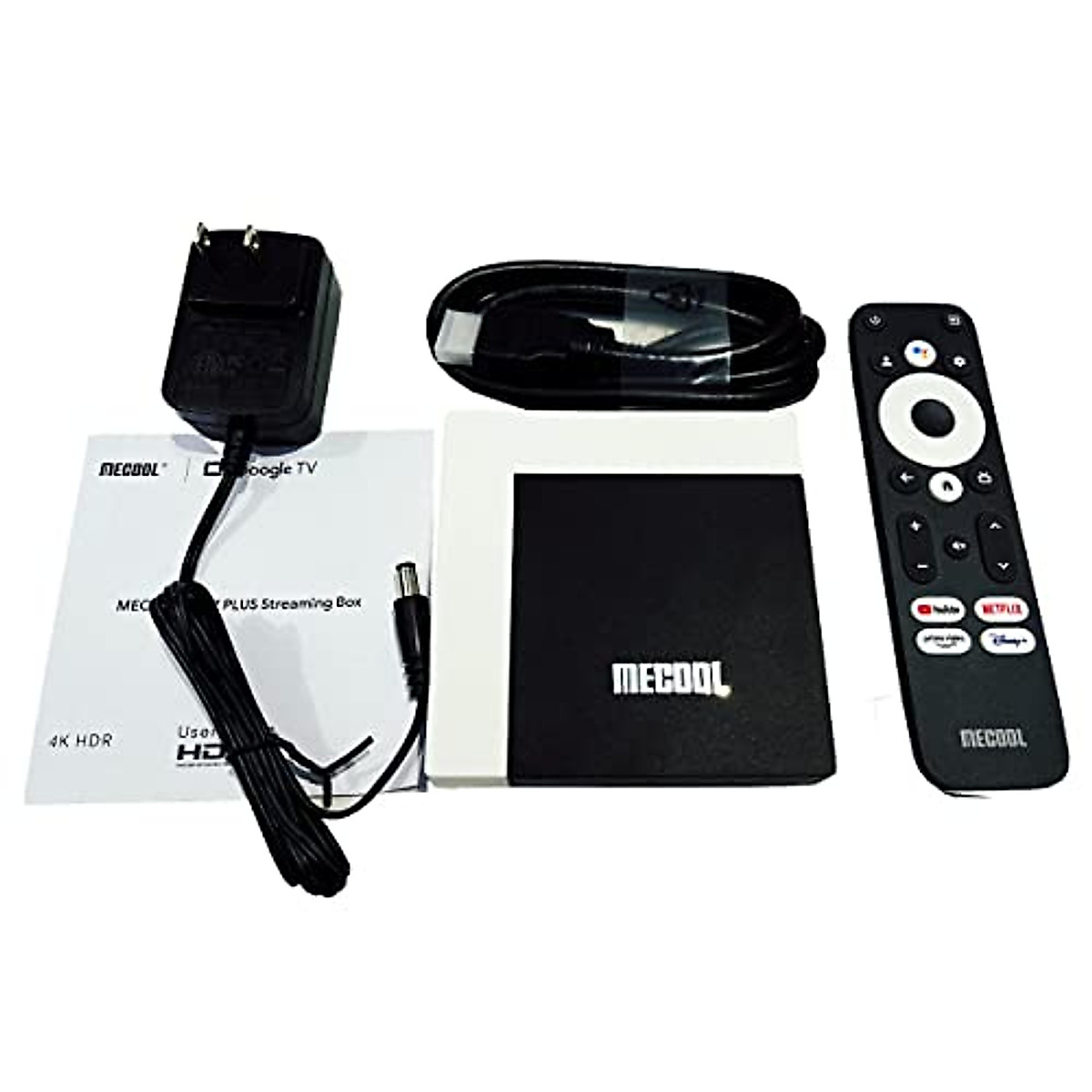 Android 11.0 TV Box MECOOL KM7 Plus Amlogic S905Y4 AV1 Ultra 4K HDR 2GB RAM 16GB ROM Support 2.4G/5.0G WiFi BT 5.0