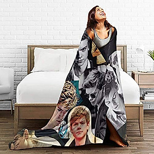 Gifts for Women Throw Blankets Baby Warm ,for Sofa, Bed,Living Room, Durable Home Decor Flannel Blanket for Adult and Kids (50"x40")