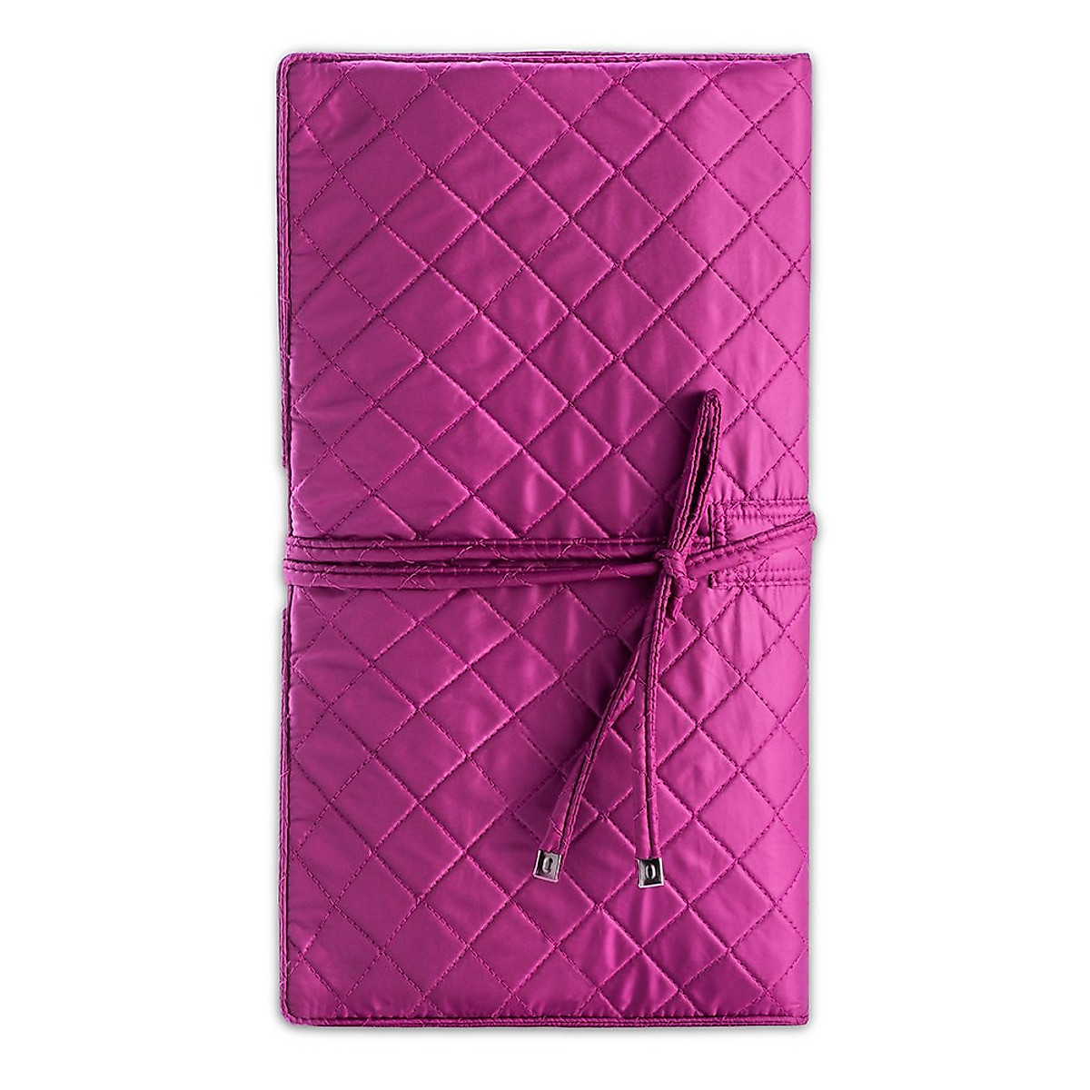 DeNOA Knitting Needle Storage Case - Crochet Hook Folding Organizer Travel Wrap - Orchid