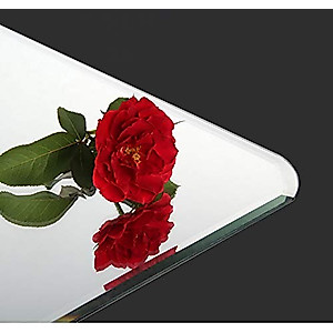 Ecentaur Frameless Door Mirrors Wall Mirror Full Length Body Mirror for Wall Mounted Bedroom Closet Wardrobe Long Size Mirror