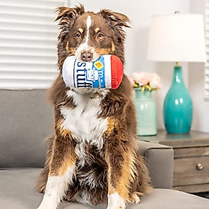 Huxley & Kent H&K for Dogs Power Plush | Muttmellow Stuff (Small) | Funny Dog Toy | Dog Toy with Squeaker | Dog Gift | Fun, Durable, and Safe | Squeaky Dog Toy