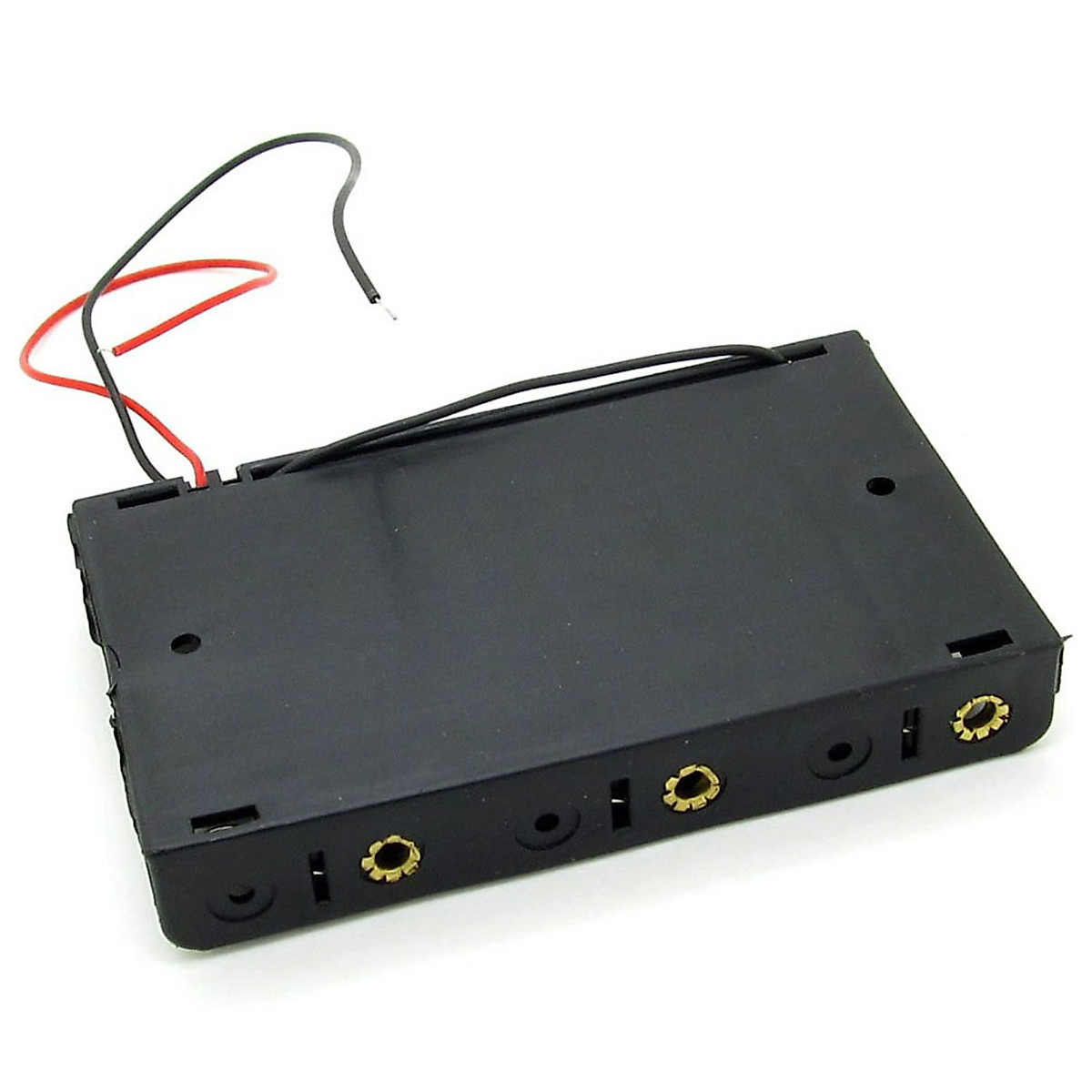 6 AA 6-AA 9V Battery Holder Enclosure Case Box with Connector Cable