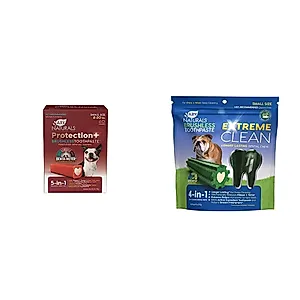 Ark Naturals Brushless Toothpaste Bundle, Dog Dental Chews for Small Breeds, Prevents Plaque & Tartar, Freshens Breath