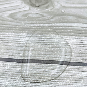 SimpleLife4U Grey Wood Grain Furniture Paper for Countertop Self-Adhesive Shelf Liner Door Sticker 17.7 Inch by 9.8 Feet