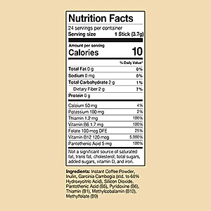 VitaCup Slim Instant Coffee Packets, Boost Diet & Metabolism with Ginseng, Garcinia, B Vitamins, Skinny Coffee, Bold & Smooth, Medium Dark Roast, 100% Arabica Coffee in Single Serve Sticks, 48 Ct