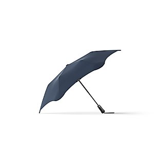 BLUNT Metro Travel Umbrella – 39" Windproof, Compact Umbrella for Wind and Rain, Portable, Heavy Duty, UV Protection - Midnight Navy