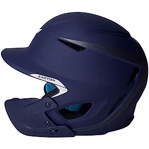 EASTON PRO X Baseball Batting Helmet w / JAW GUARD, Junior, Right-Handed Batter, Matte Navy