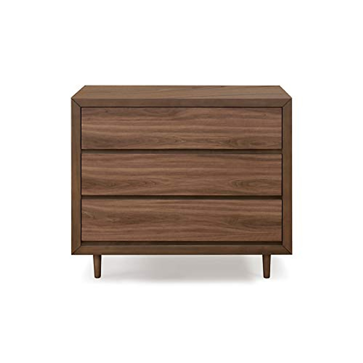 Ubabub Nifty 3-Drawer Assembled Dresser in Walnut