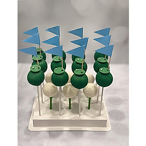 Hzzycaxli 4 Pack Portable Cake Pop Holder Boxes,Cake Pop Boxes Packaging, Cake Pop Display Stand with Clear Window,white Cakesicle boxes