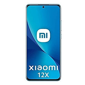 Xiaomi 12X 5G + 4G LTE (128GB + 8GB) Global Unlocked 6.28" 50MP Pro Grade Camera (Not for Verizon Boost At&T Cricket Straight) + (w/Fast Car Charger Bundle) (Blue)