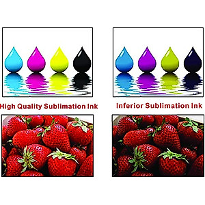 15"x15" 5in1 Professional Sublimation Heat Transfer Machine WF-2860 Printer CISS KIT