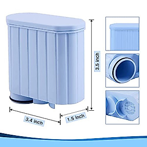 2Pack Replacement Coffee Machine Water Filter for Philips Saeco AquaClean-for Aquaclean Filter Philips 3200/4300/1200/5400-CA6903/10/00/01/22/47