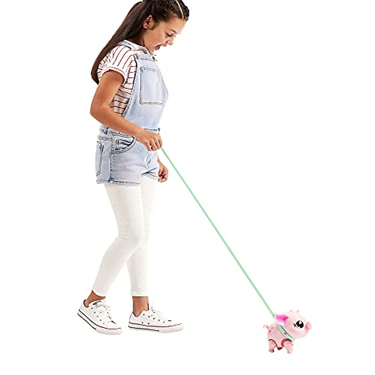 Little Live Pets - My Pet Pig: Piggly | Soft and Jiggly Interactive Toy Pig That Walks, Dances and Nuzzles. 20+ Sounds & Reactions. Batteries Included. for Kids Ages 4+
