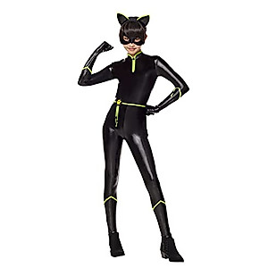 Spirit Halloween Kids Lady Noire Miraculous Ladybug Costume - L