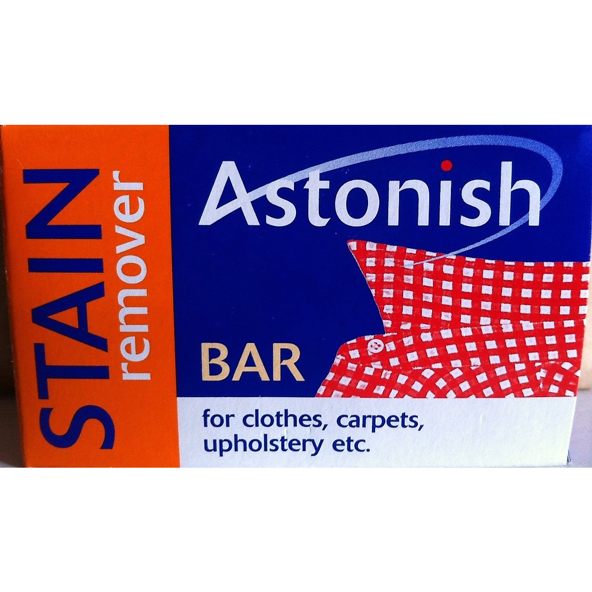 Astonish Stain Remover Bar Soap Carpet Clothes Upholstery Cleaner Laundry 75g
