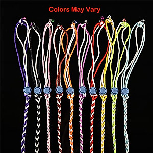 3 Pack Adjustable Hamster Leash Harness with Bell for Lead Walking Pet Hamster Gerbil Rat Mouse Harness (Colors May Vary)