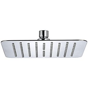 Bristan FH SLSQ01 C 200 mm Slimline Square Fixed Head - Chrome Plated, Rose