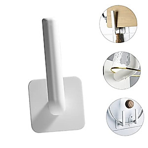 Cabilock 3pcs Pot Lid Storage Bracket Wall Mount Tool Organizer Decorative Shelf Bracket Towel Rack Stand Kitchen Utensil Organizer Kitchen Shelf Rack Cutting Board Holder Wall Pan Lid Rack