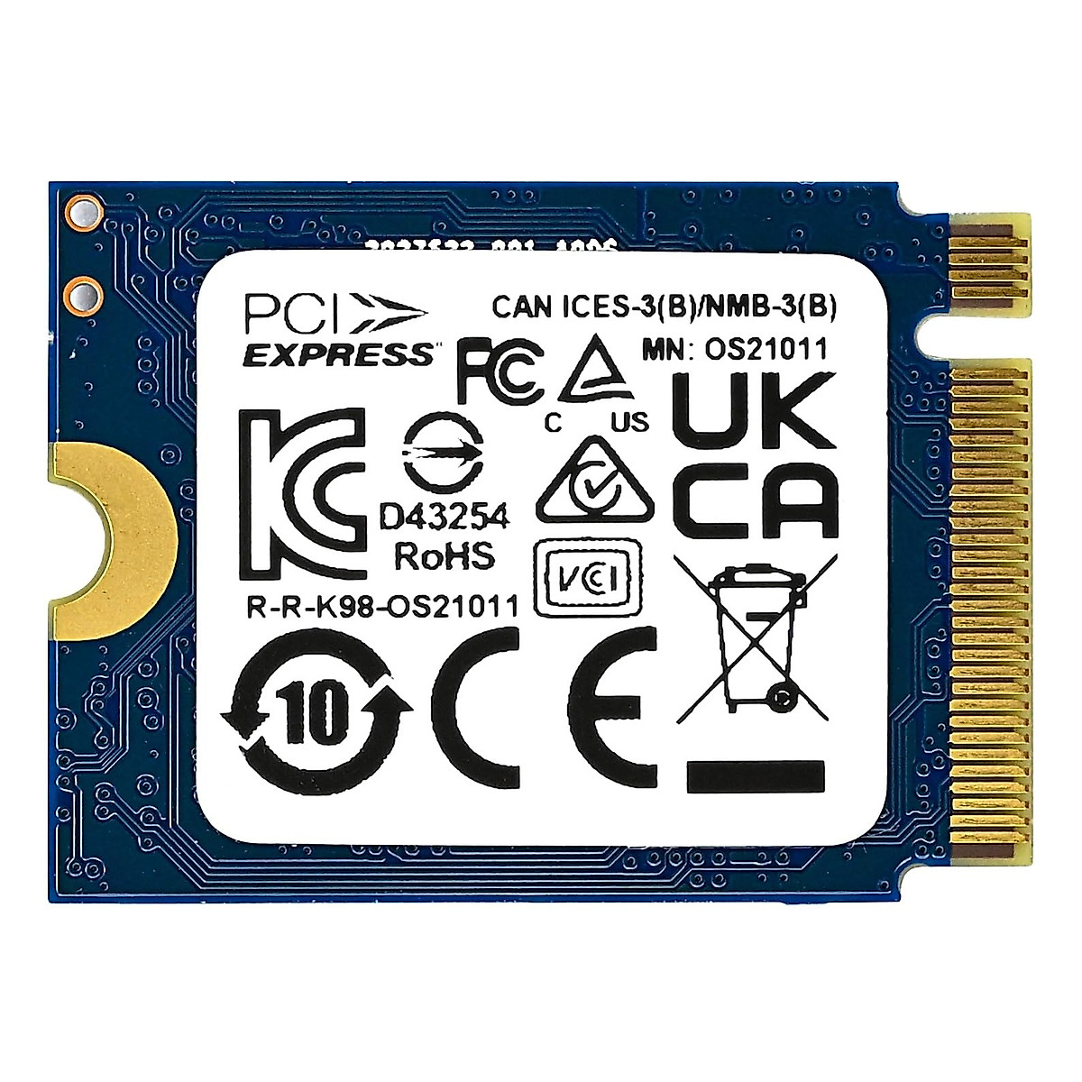 Kingston 1TB M.2 2230 PCIe Gen 4.0x4 NVMe SSD TLC NAND (R/W Speeds up to 4,540/4,230 MB/s) OM3PGP41024P-A0 Compatible with Steam Deck Surface Ally Mini PCs