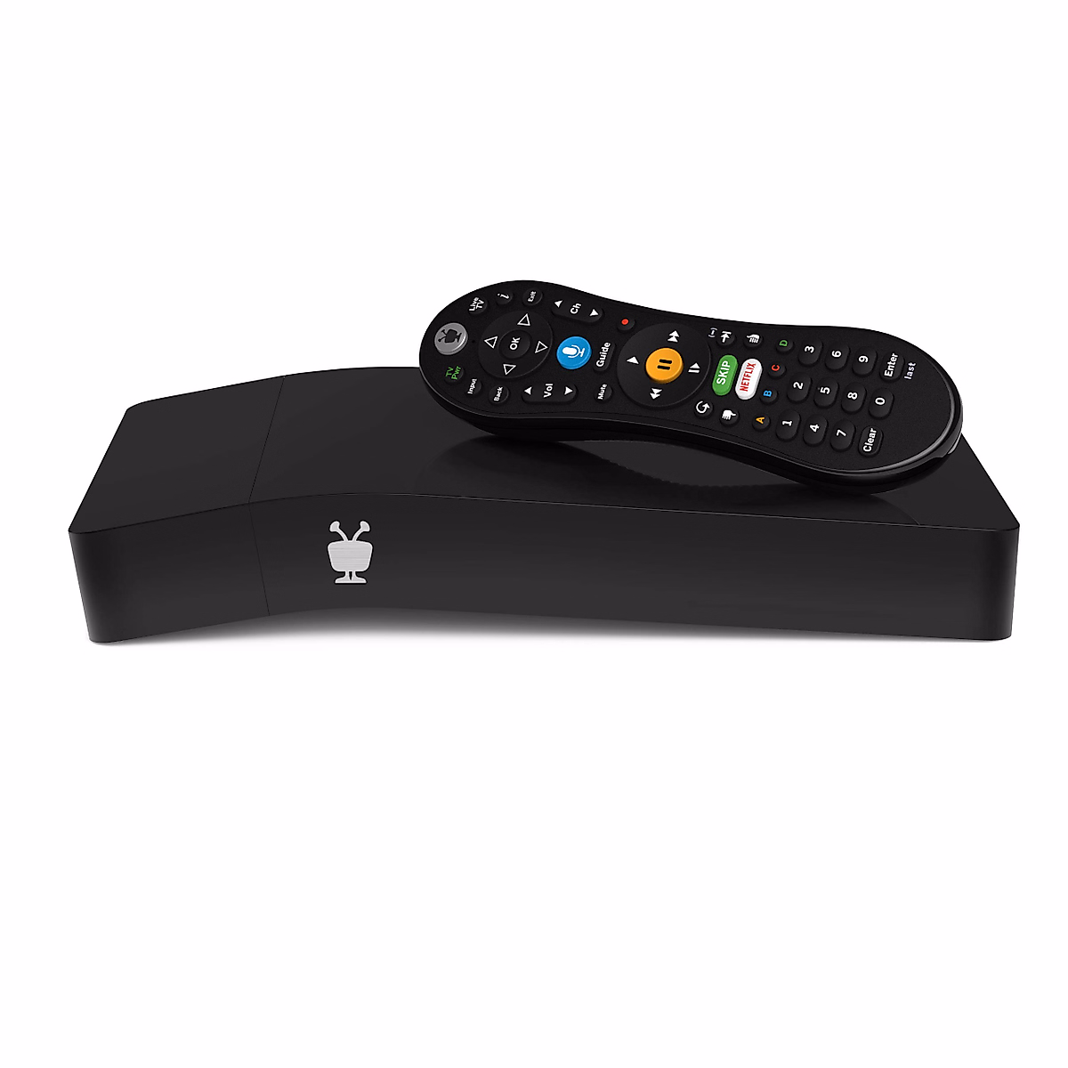TiVo Bolt VOX 500GB for Cable or Antenna | includes Lifetime (All-in) Service ($549 value) | 4K UHD | 4 Tuners | Voice Control (TCD849500V) (Renewed)