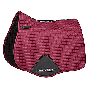 Weatherbeeta Prime All Purpose Saddle Pad, Maroon, Full