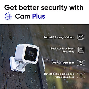 WYZE 24/7 Recording DIY Home Security System Indoor/Outdoor AI Person Detection Color Night Vision Compatible with Alexa Up to 7 Days of Rolling Security Footage 4 Camera + 4 SD Card Kit 8 Piece Set