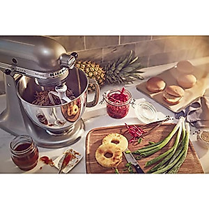 KitchenAid KSM150PSCU Artisan Series 5-Qt. Stand Mixer with Pouring Shield - Contour Silver