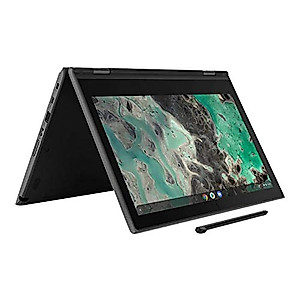 Lenovo 500e Chromebook 2nd Gen 81MC001EUS 11.6" Touchscreen 2 in 1 Chromebook - HD - 1366 x 768 - Intel Celeron N4120 Quad-core (4 Core) 1.10 GHz - 4 GB RAM - 32 GB Flash Memory - Black